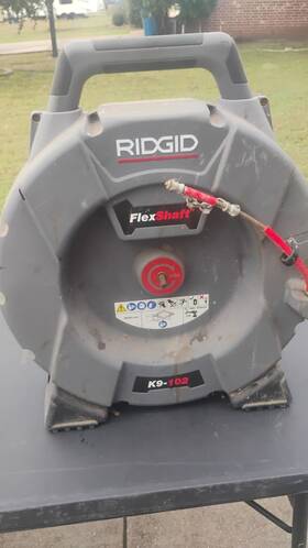RIDGID K9-204 Flexshaft Drain Cleaning